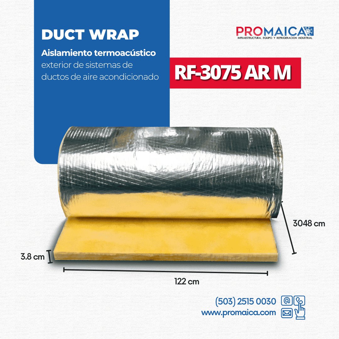 649685 Duct Wrap RF-3075 AR M 3.8X122X3048CM 1/PPB(4)