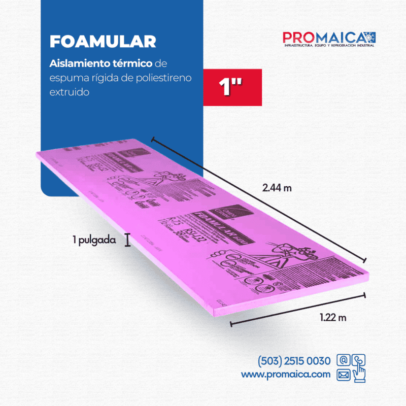 FOAMULAR 1 Owens corning - Tienda PROMAICA