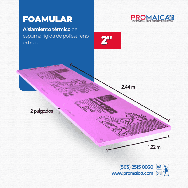 FOAMULAR 2 Owens corning - Tienda PROMAICA