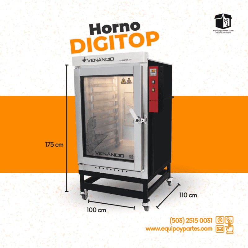 FTDG10IIE Horno Digitop para latas Americanas