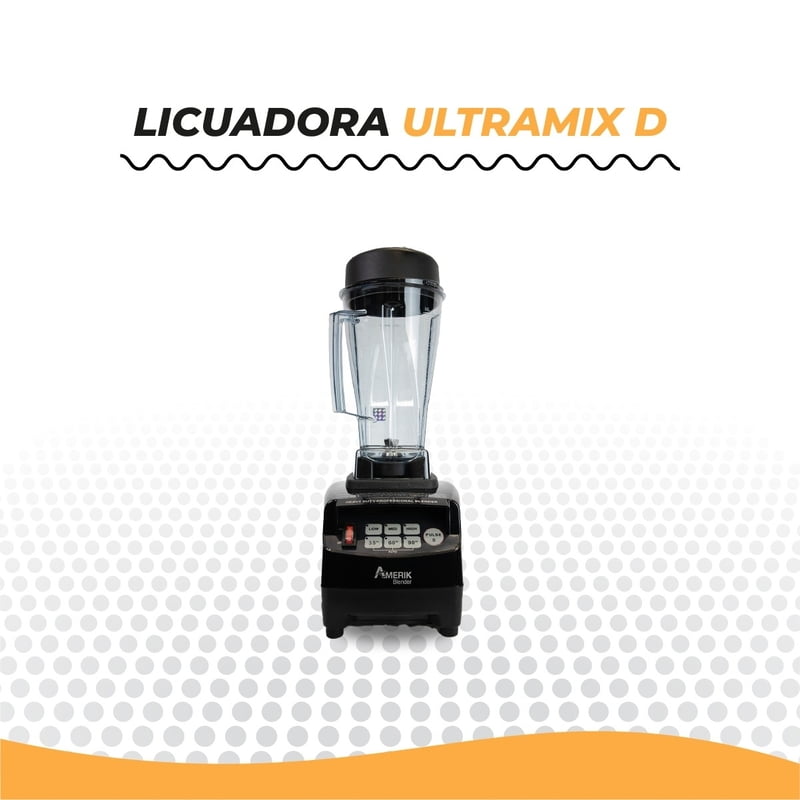 ULTRAMIX-D Licuadora digital negra