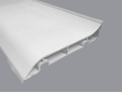 PL100 "R" L=4000MM BLANCO RAL 9010MT